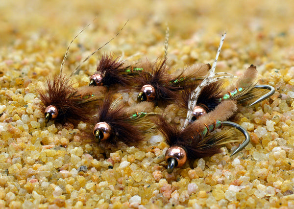 Tan Fox Poopah Nymph – Region Fishing
