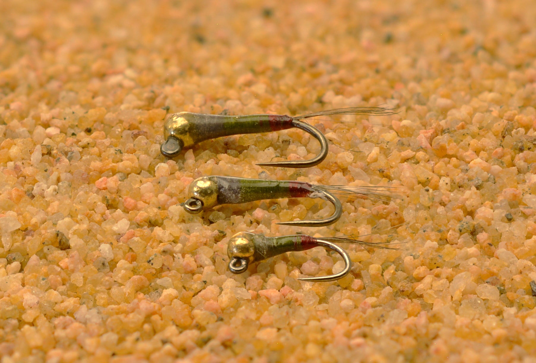 Olive Hot Spot Perdigon Jig Fly – Region Fishing